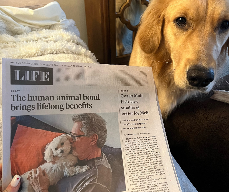 Cleveland.com: Human-Animal Bond Benefits